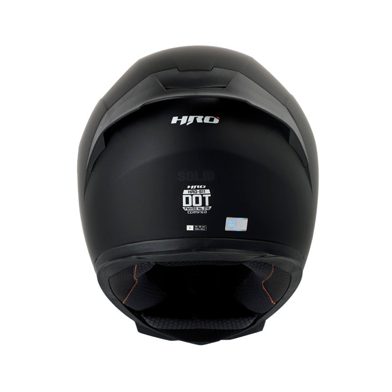 CASCO HRO HRO-511 SOLID MATE NEGRO AZUL NAVY VISOR HUMO – American ...