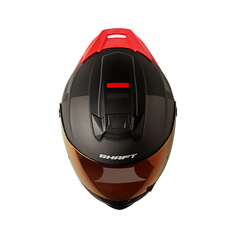 CASCO SHAFT SH-502 LUKE MATE NEGRO NEGRO VISOR IRIDIUM – American Motos ...