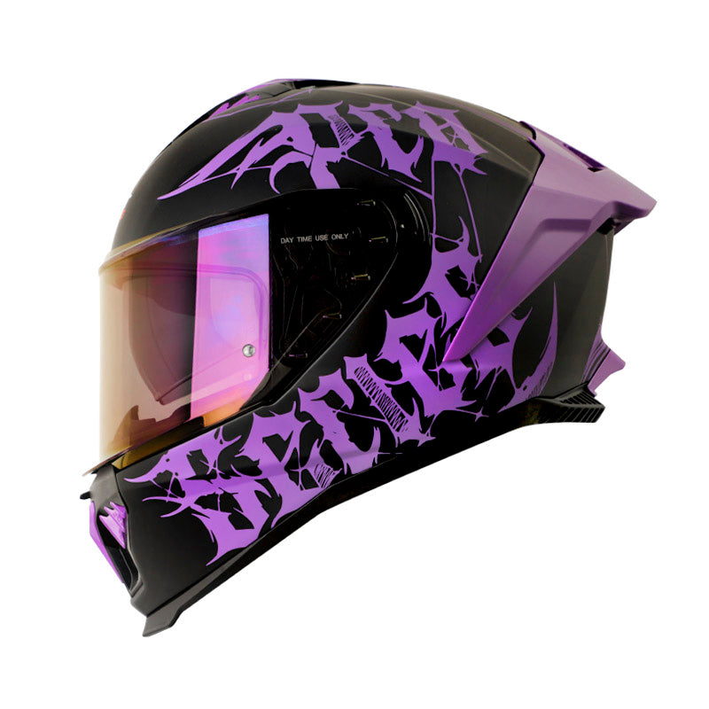 CASCO SHAFT SH-611RS PRO DARK LAB MATE NEGRO MORADO IRIDIUM – American Motos