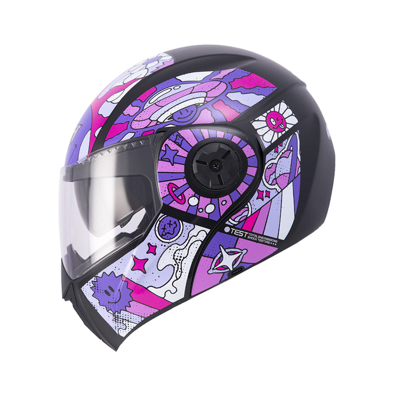 CASCO ICH ICH-3110S GROOVE MATE NEGRO MORADO – American Motos Colombia