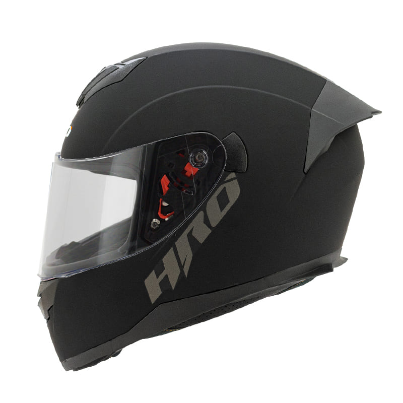 CASCO HRO HRO-511 SOLID MATE NEGRO – American Motos Colombia