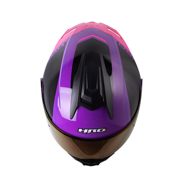 CASCO HRO HRO-3480DV EVO COLD MORADO FUCSIA VISOR IRIDIUM – American ...