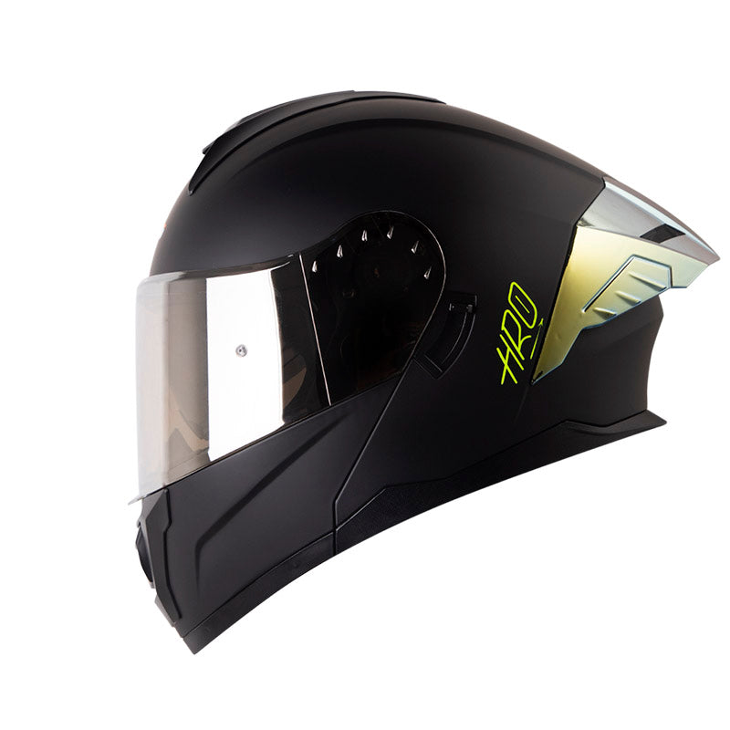 CASCO HRO HRO-3480DV EVO SOLID MATE NEGRO AMARILLO NEON – American ...