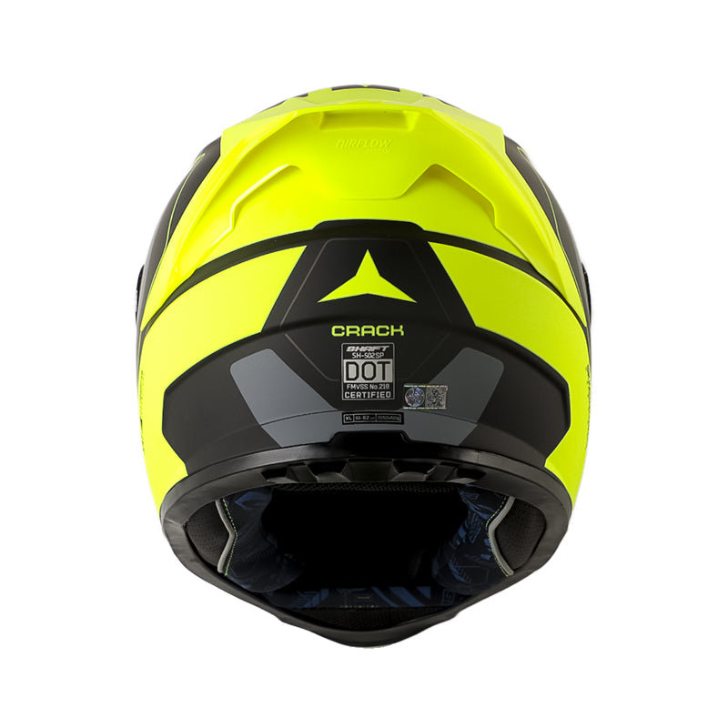 CASCO SHAFT SH-502SP CRACK MATE NEGRO AMARILLO NEON – American Motos