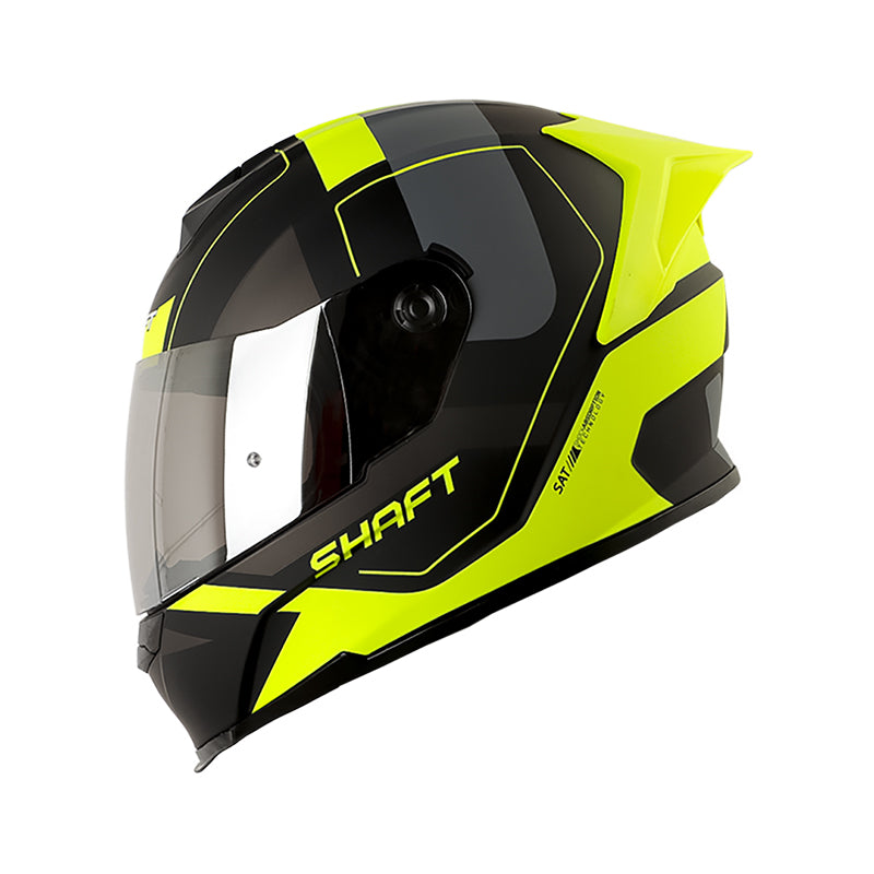 CASCO SHAFT SH-502SP CRACK MATE NEGRO AMARILLO NEON – American Motos ...