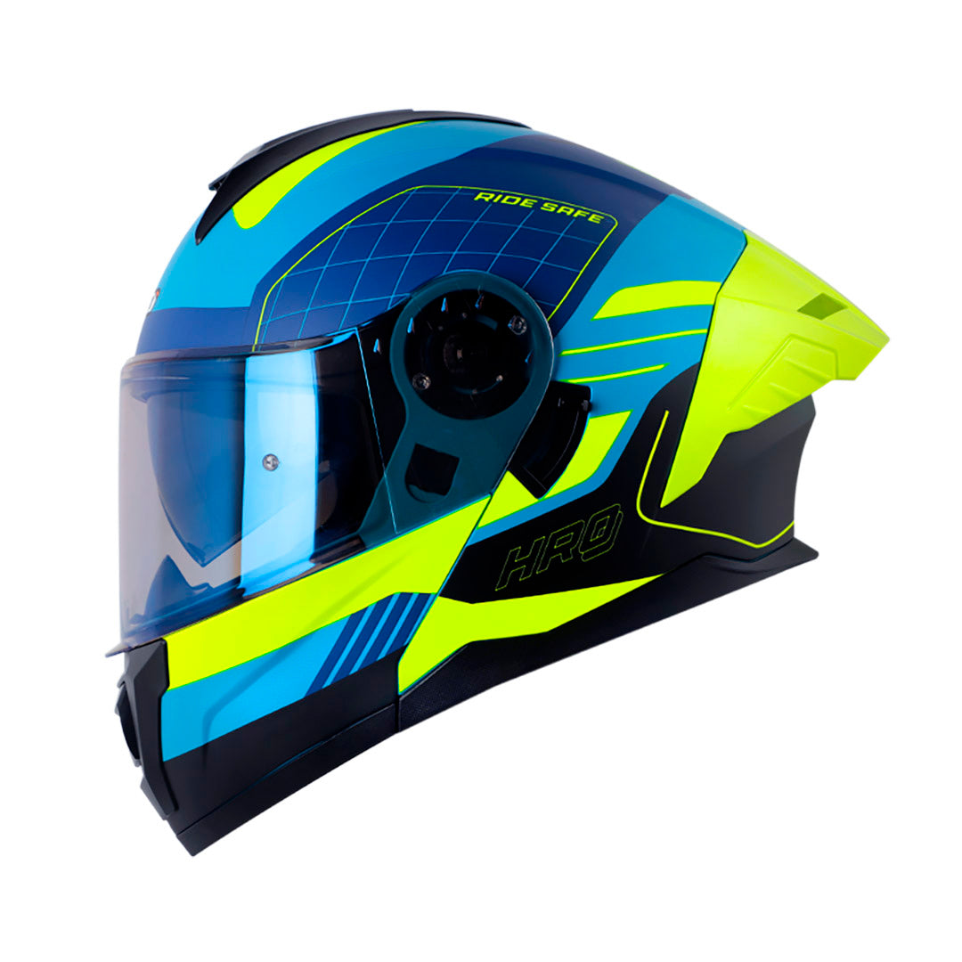 CASCO HRO HRO-3480DV EVO RUMBLE MATE AZUL AMARILLO NEON – American ...