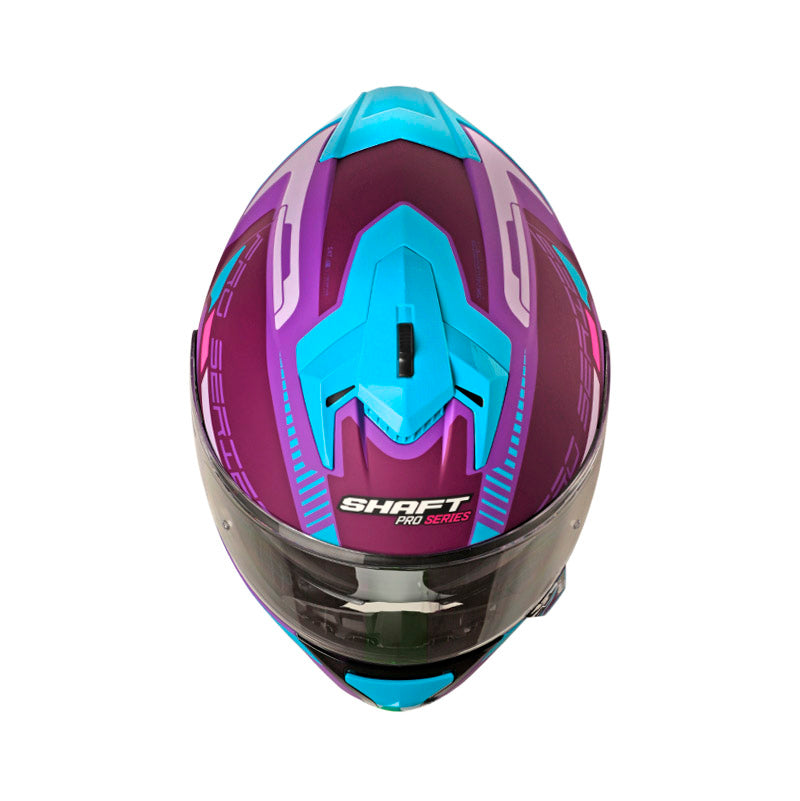 CASCO SHAFT SH-610EVO PROGREX MATE MORADO AZUL – American Motos