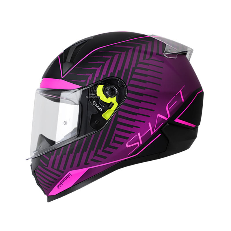 CASCO SHAFT SH-560 DEPLOY MATE NEGRO MORADO NEON – American Motos Colombia