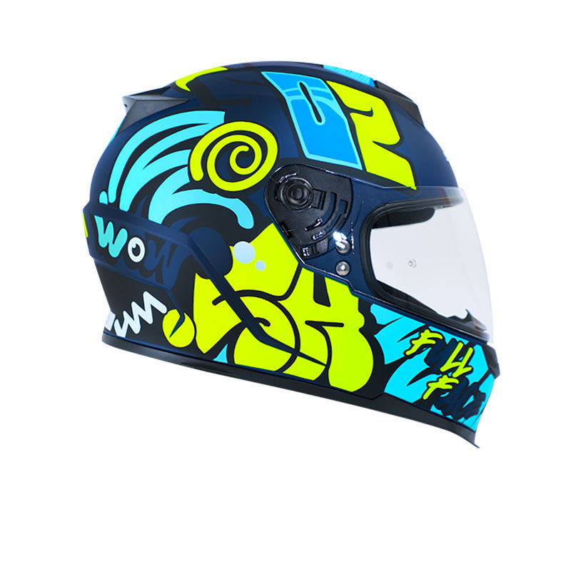 CASCO SHAFT SH-502 LAZY AZUL NAVY AZUL – American Motos