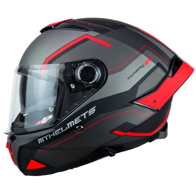 CASCO MT THUNDER 4 SV JERK MATE ROJO – American Motos Colombia