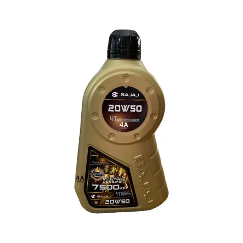 ACEITE BAJAJ 20W50 DORADO 4T 1L – American Motos Colombia