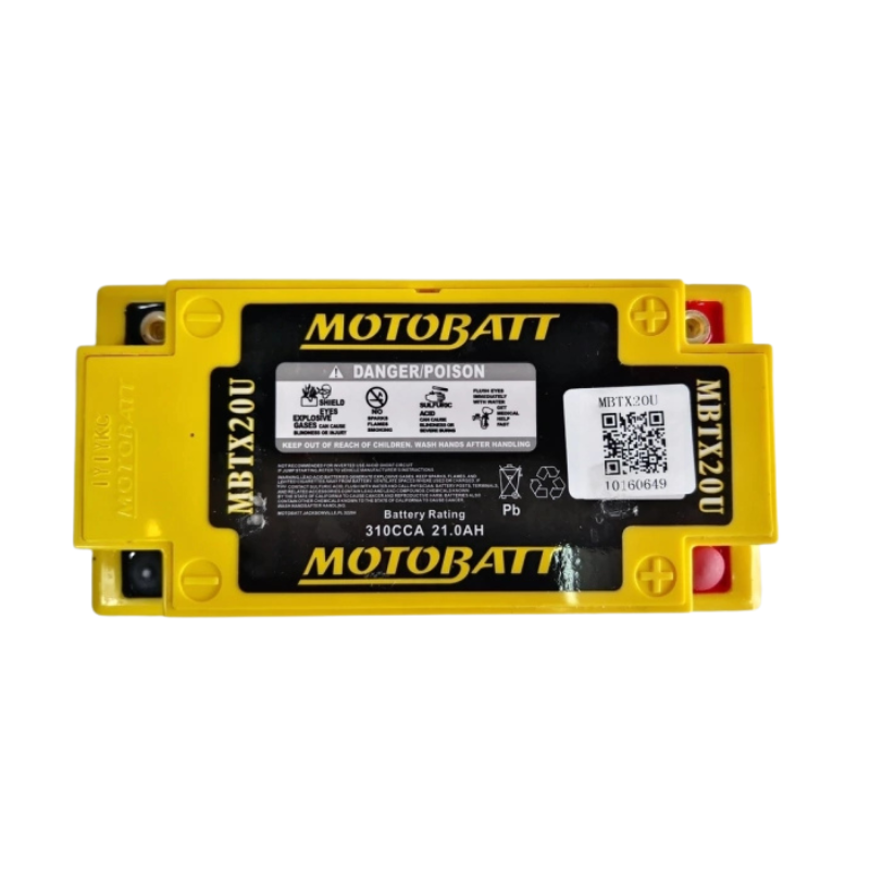 BATERIA MOTOBATT MBTX20U AGM QUAFLEX – American Motos