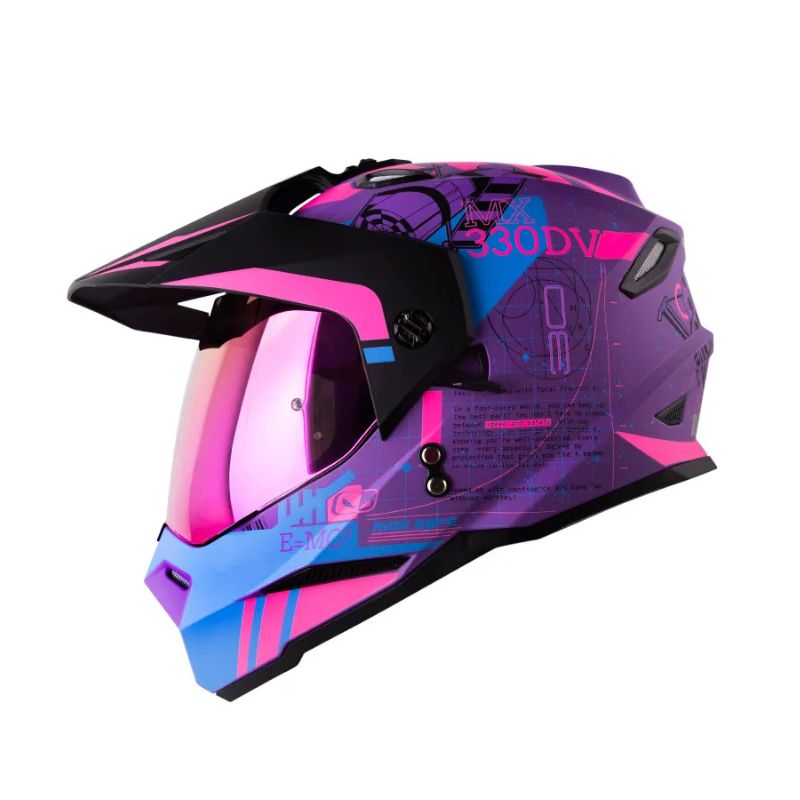 CASCO HRO HRO-MX330DV SPACE RACE MATE MORADO FUCSIA IRIDIUM – American ...