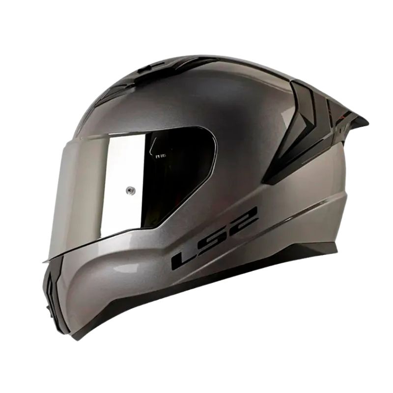 CASCO LS2 FF810 VIGO SOLID TITANIUM VISOIR IRIDIUM PLATA – American ...
