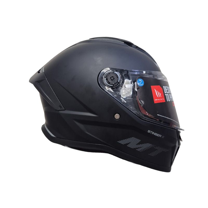 CASCO MT STINGER 2 SOLID MATE NEGRO A11 – American Motos Colombia