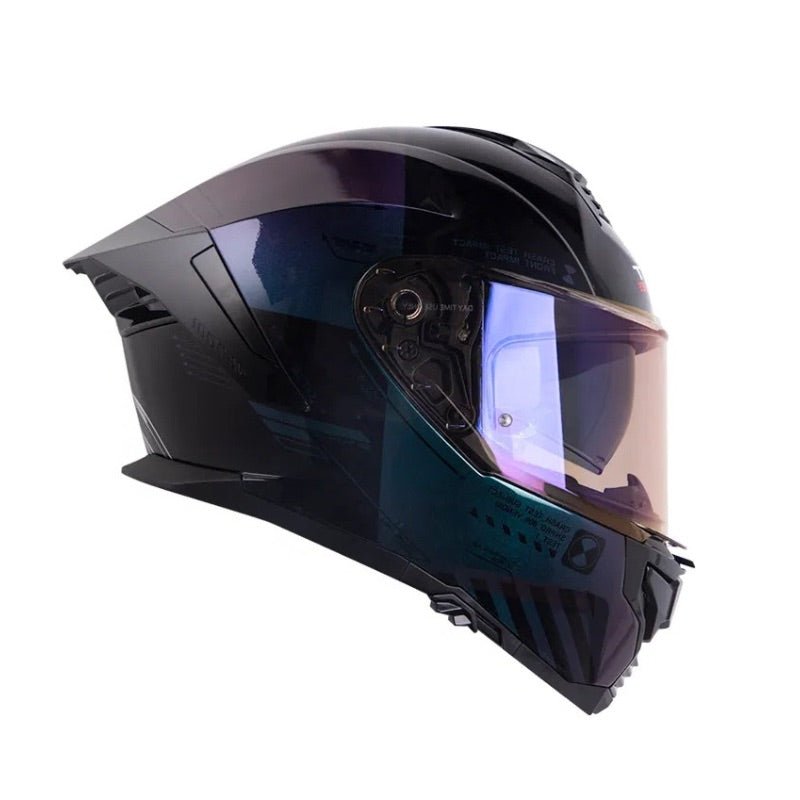 CASCO SHAFT SH-609DV PRO VENOM CRASH TEST CAMALEON NEGRO – American ...