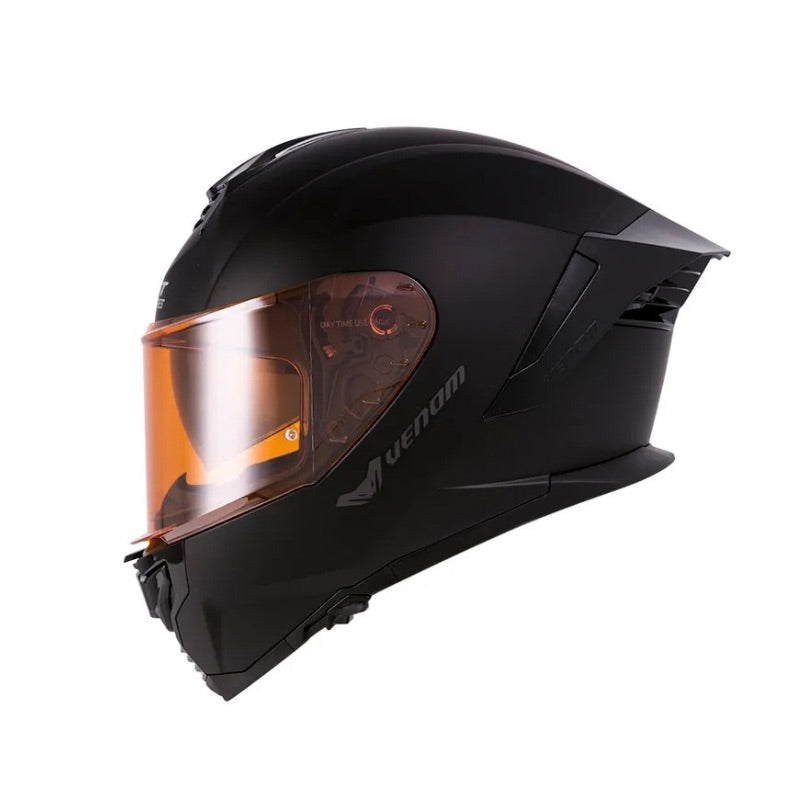 CASCO SHAFT SH-609DV PRO VENOM SOLID MATE NEGRO NEGRO7 – American Motos ...
