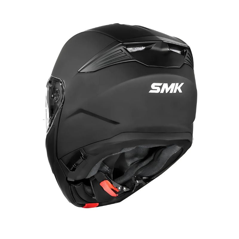 CASCO SMK GULLWING SOLID MATE NEGRO – American Motos Colombia