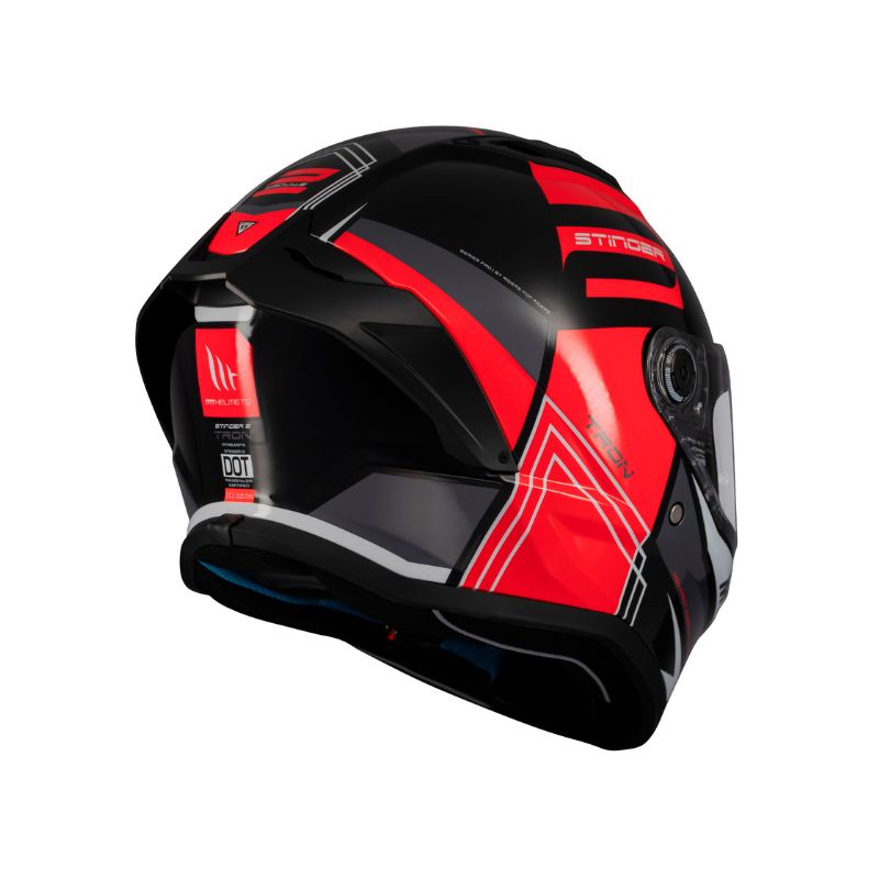 CASCO MT STINGER 2 TRON NEGRO B15 – American Motos