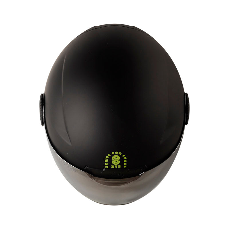 CASCO SHAFT SH-212 SOLID MATE NEGRO AMAERILLO NEON – American Motos